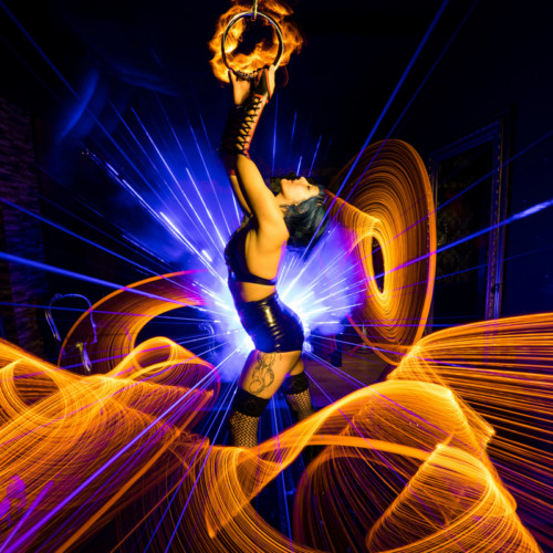 Plexy Rod Bubbles - Light Painting Paradise