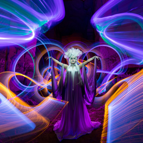 Plexy Rod Bubbles - Light Painting Paradise